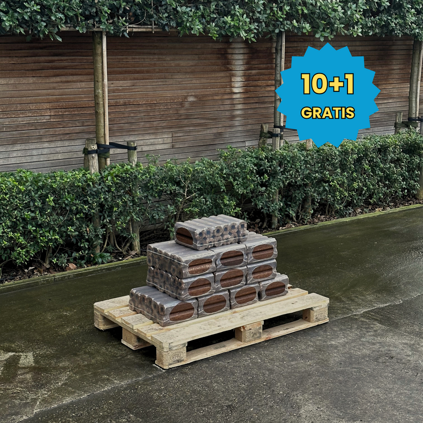 Pini Kay Briketten / 10+1 GRATIS – Zelzaats Brandhout